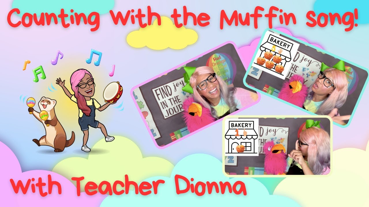 Let's count with the "5 Little Muffins" song! - YouTube