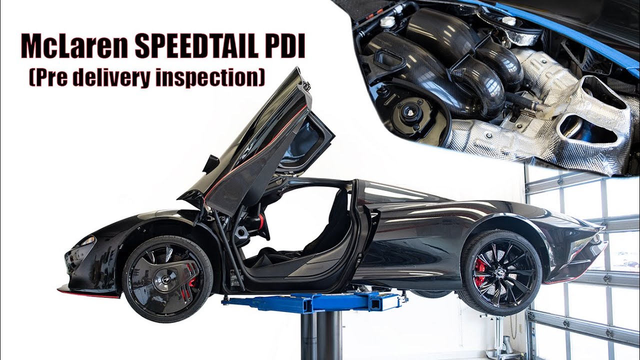 McLaren Speedtail Gets FULL Inspection Before It's Delivered | A Rare ...