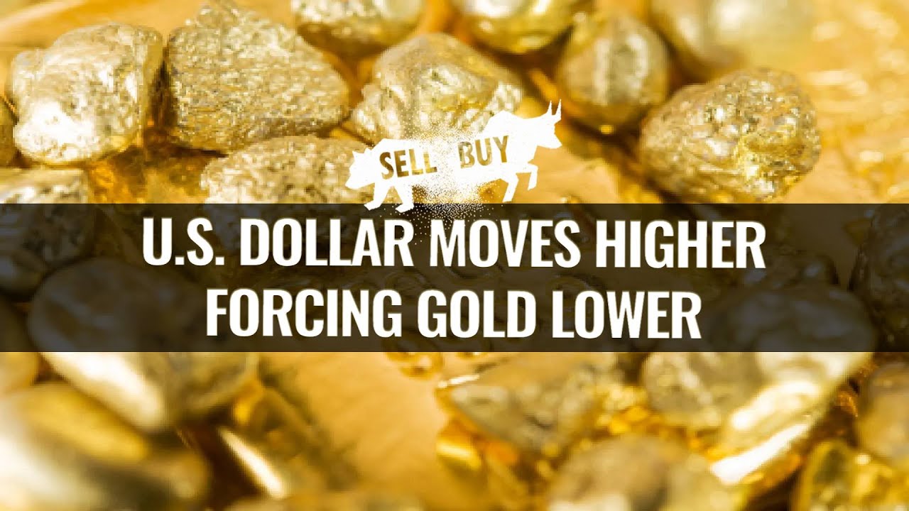 U.S. dollar moves higher forcing gold lower - 09/22/2020 - YouTube