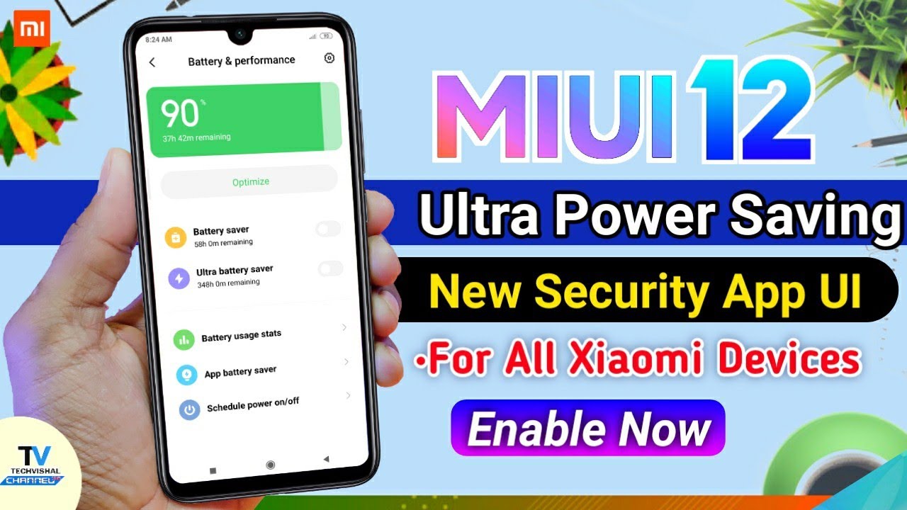 MIUI 12 Enable Ultra Power Save Mode, Mi Security Ui Official | MIUI 12 ...