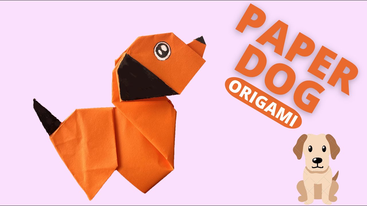 Origami Paper DOG | How To Make an Origami Dog - YouTube