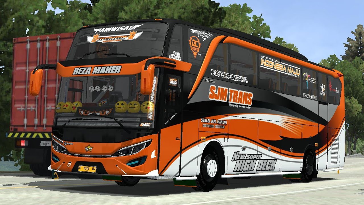 SHARE LIVERY BUS SJM DETECTIVE CONAN MOD MN ART X KP PROJECTS MAX ...