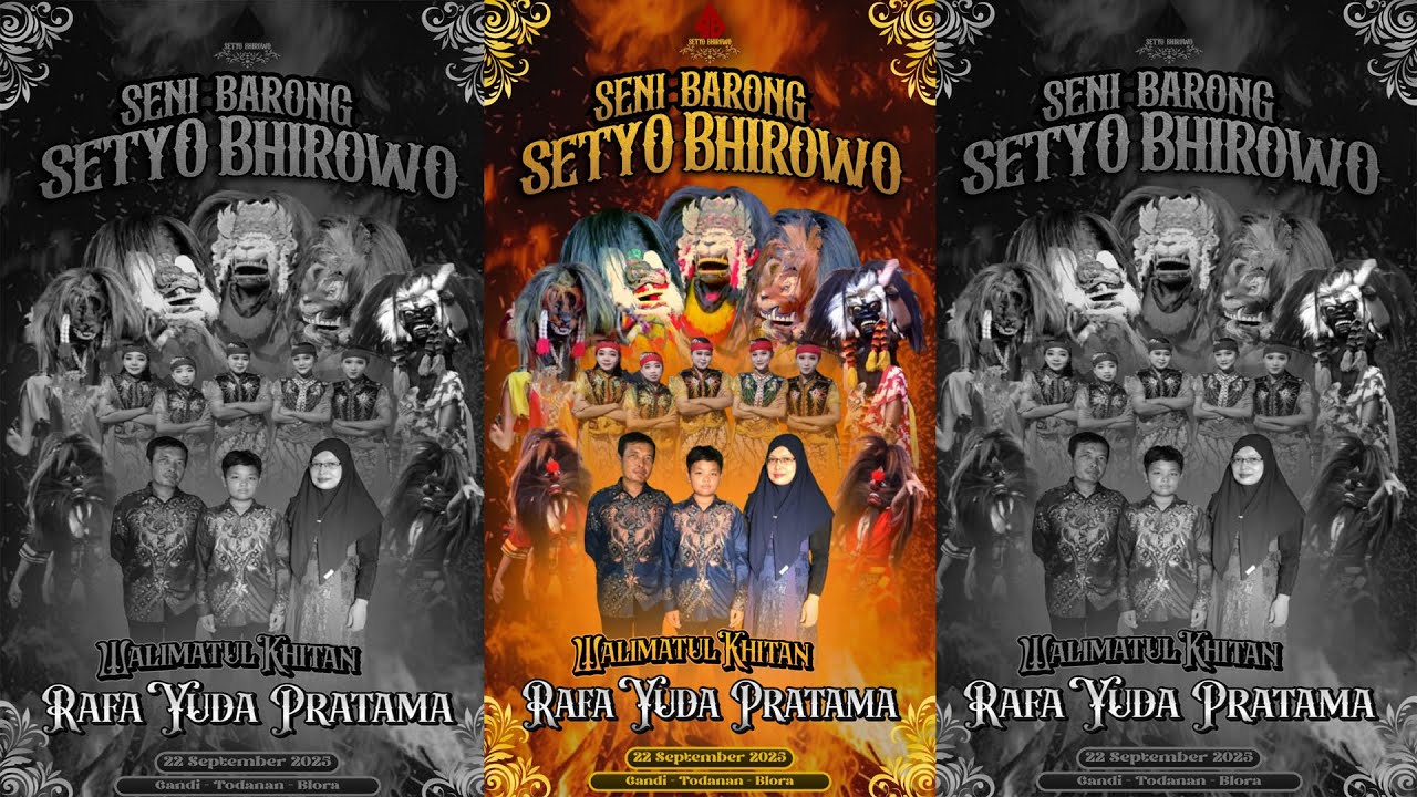 LIVE STREAMING SENI BARONG SETYO BIROWO CANDI - TODANAN :: KHITANAN ...