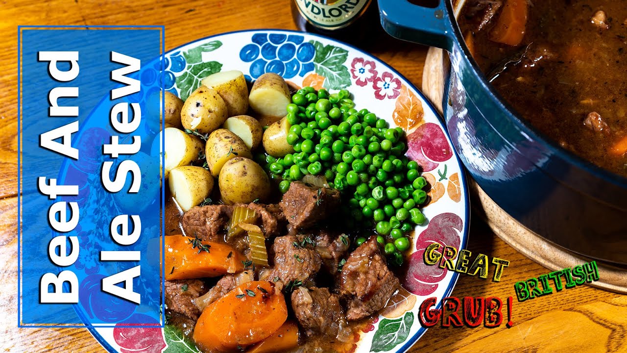 Beef and Ale Stew Recipe - Great British Grub - YouTube