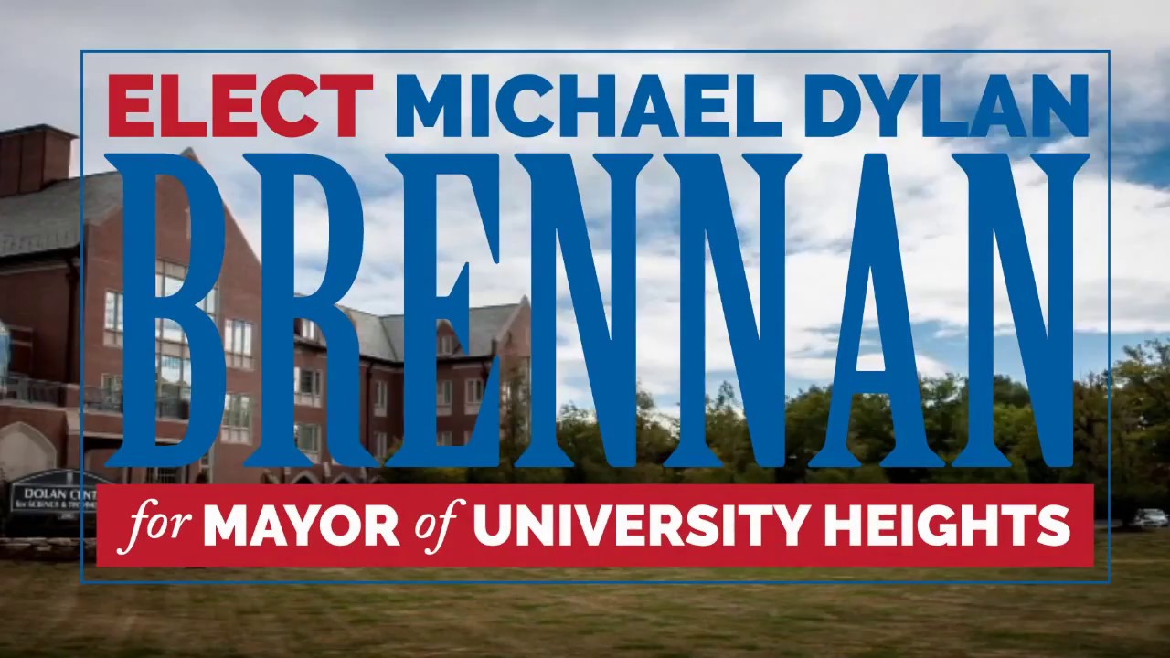 Michael Dylan Brennan for Mayor of University Heights - YouTube