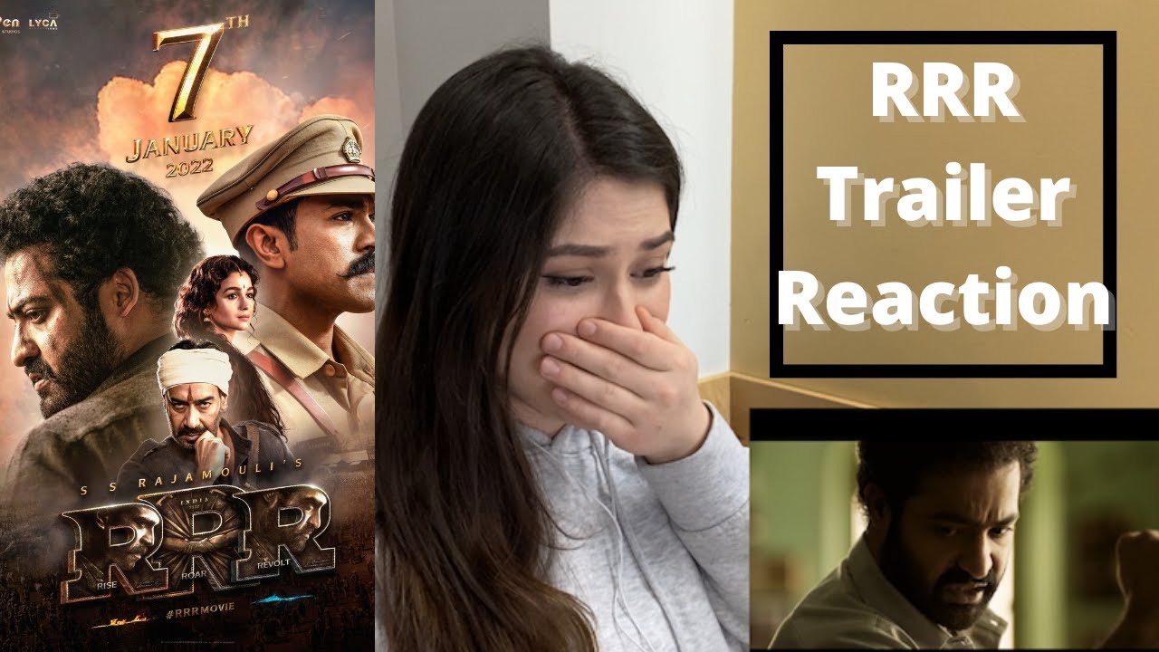 Afghan Girl reacts to RRR Trailer | NTR, Ram Charan, Ajay Devgn, Alia ...