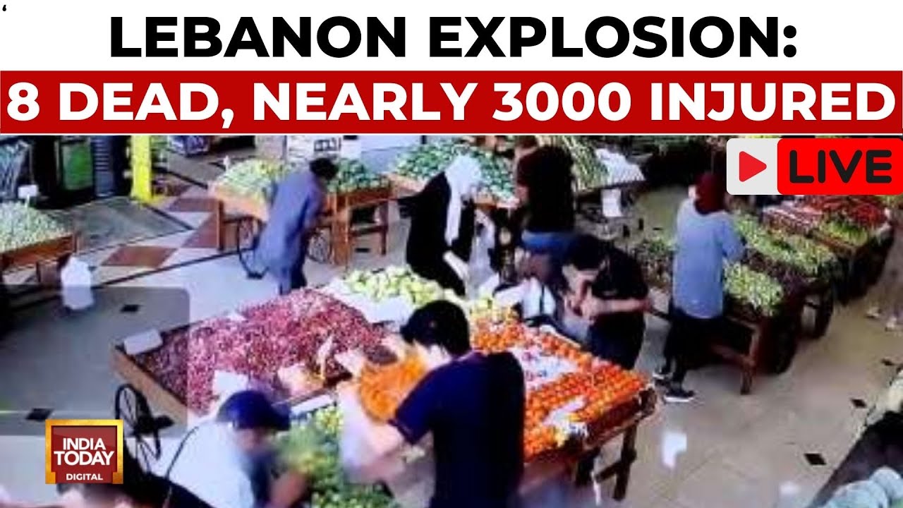 Lebanon Pager Explosion LIVE: 8 Dead, Nearly 3000 Injured In Lebanon's ...