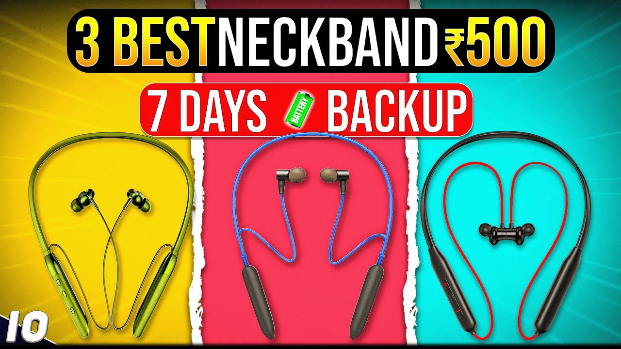 Best Neckbands Under ₹500 In 2025🔥Ultimate🔥Top 5 Neckband Under 500⚡ ...