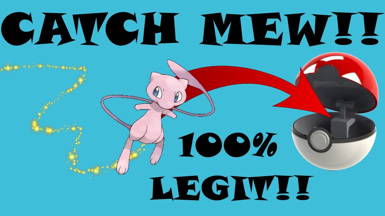 How to Catch Mew in Pokemon Red and Blue versions - YouTube