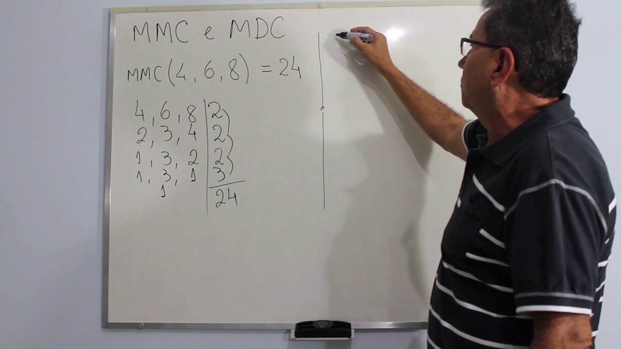 Matemática Elementar Aula 1 - Cálculo do MMC - YouTube