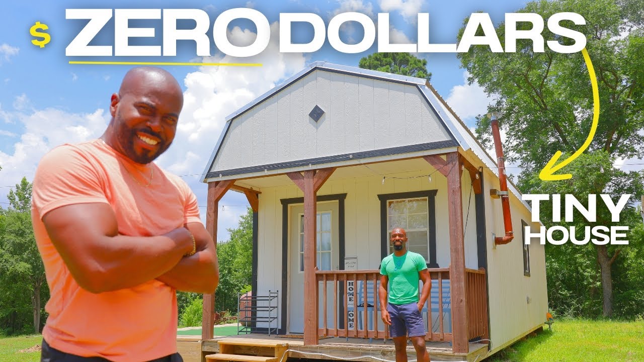 We Got A Tiny House For FREE - YouTube