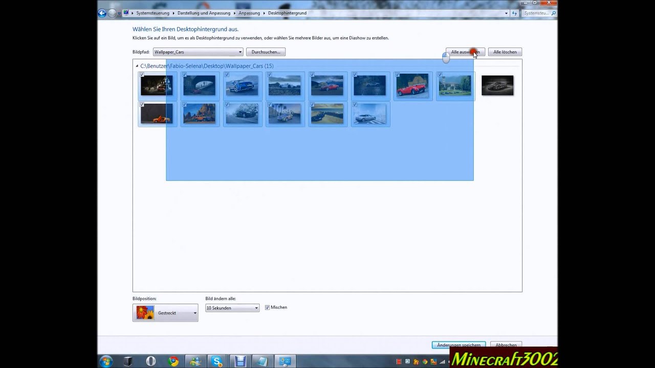 Tutorial Desktop Bilder wechseln!!! - YouTube