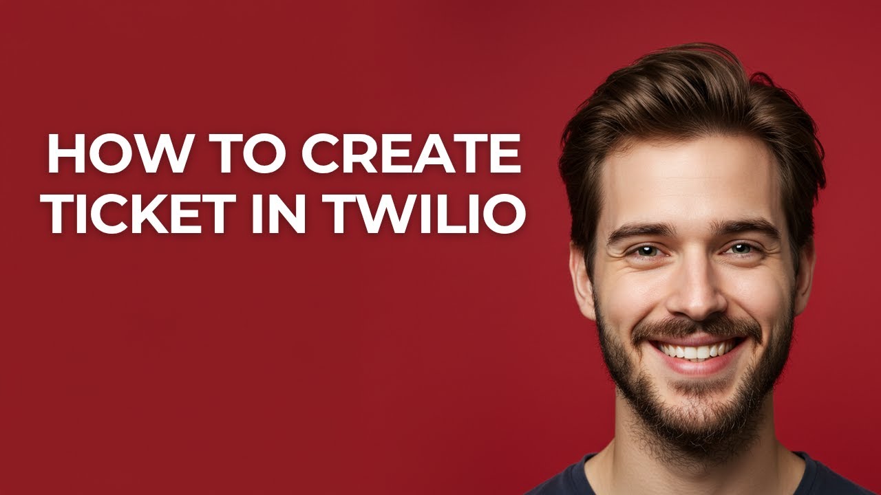 How to Create Ticket In Twilio - GUIDE! - YouTube