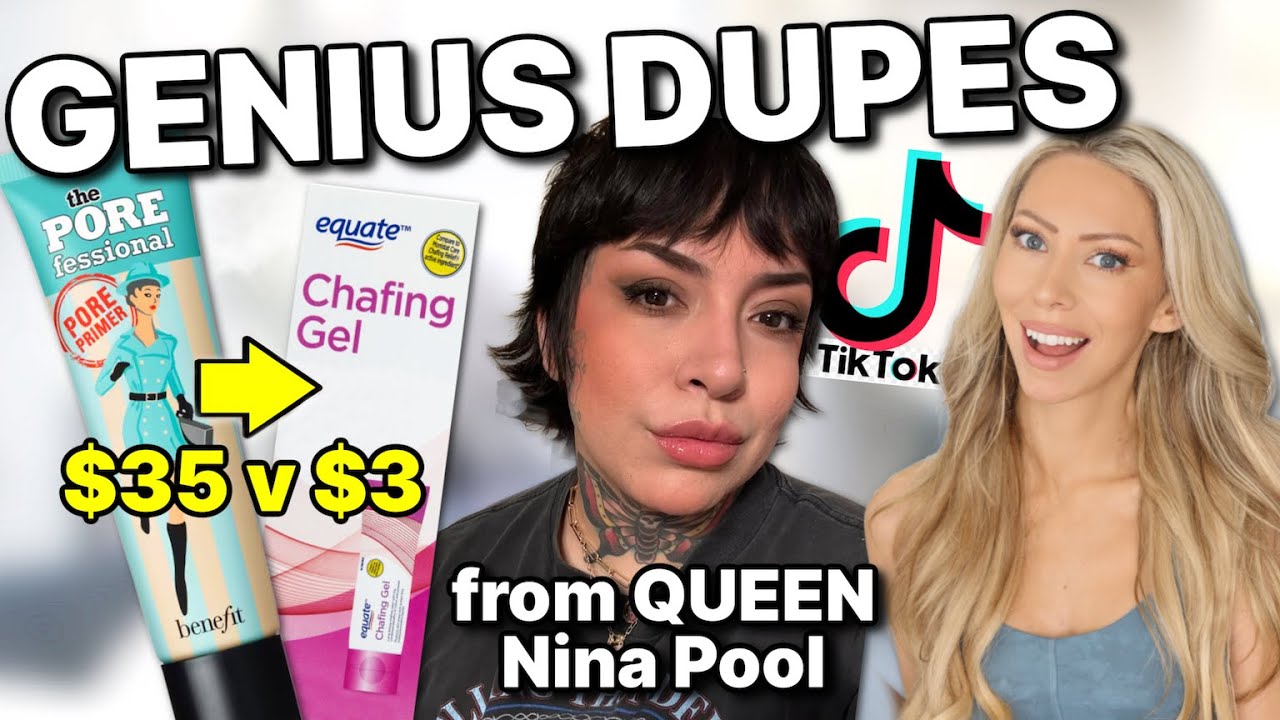 10 *GENIUS* Beauty Dupes from TikTok’s Nina Pool You Will NOT Believe!🤯 ...