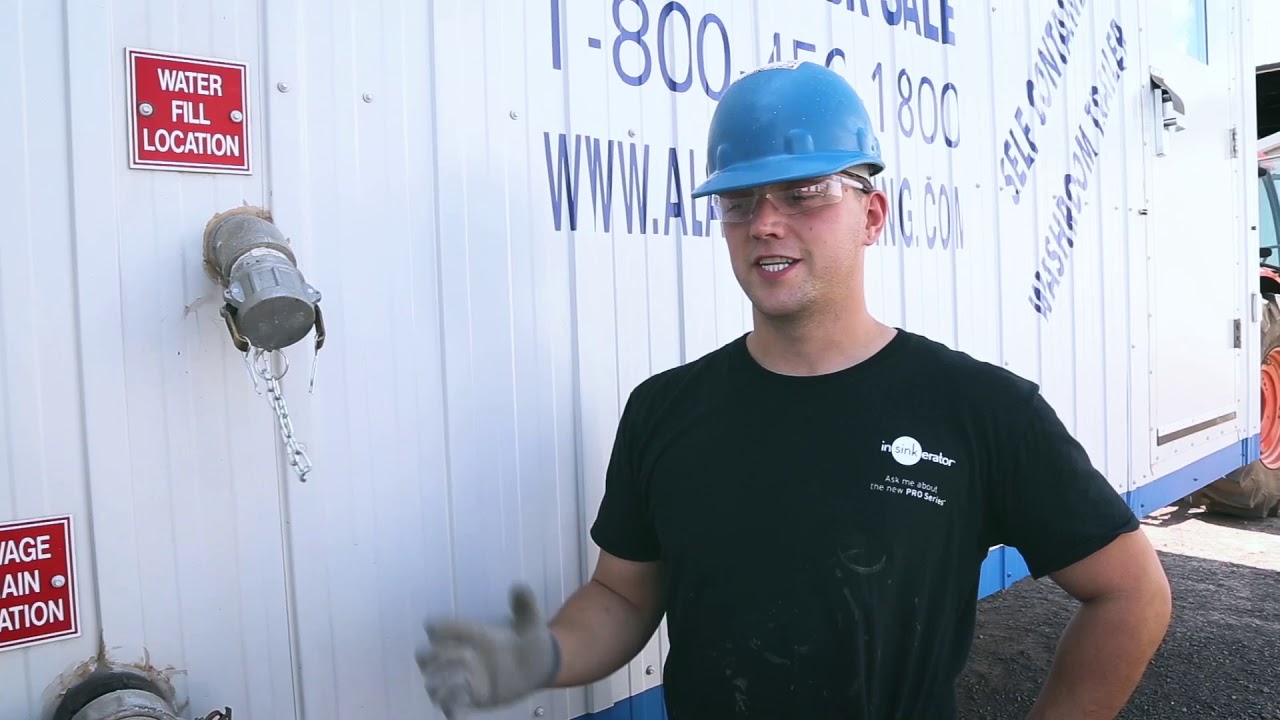 Alantra Leasing - Plumbing Tutorial 4- Filling the washroom trailer ...