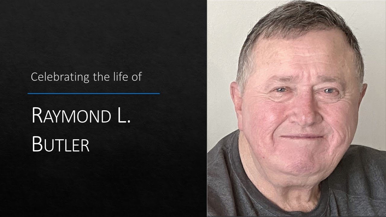 Funeral Service for Raymond L. Butler - YouTube