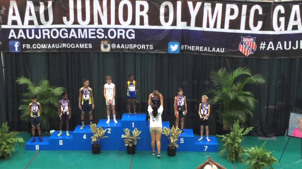 Brody's AAU Medal Ceremony - YouTube