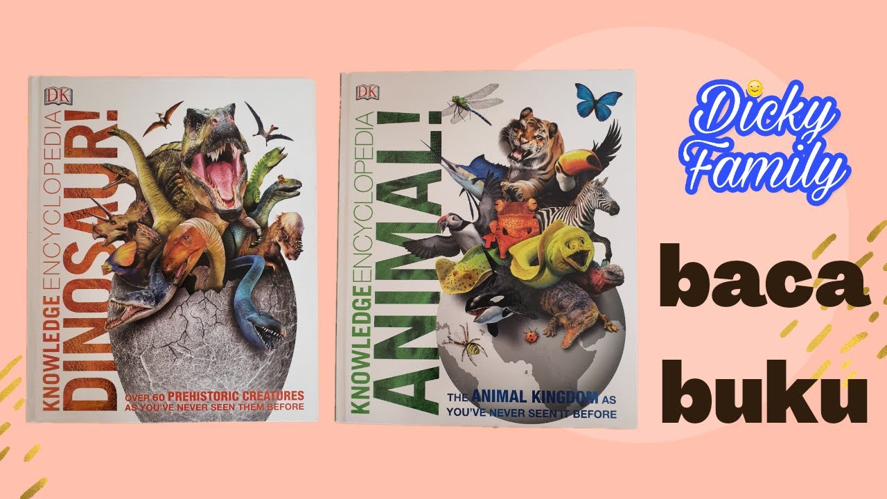 DK books : knowledge encyclopedia Dinosaurs and Animals - YouTube