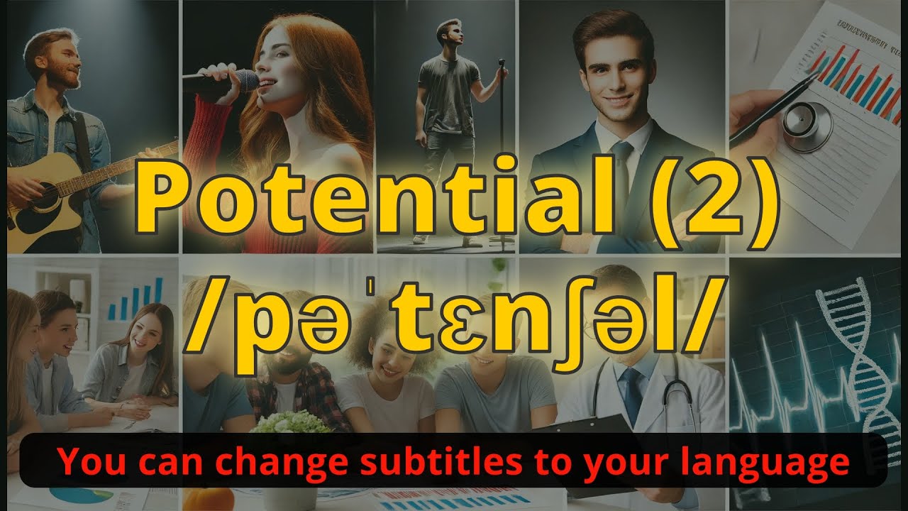 Potential meaning (2) with 5 examples - YouTube