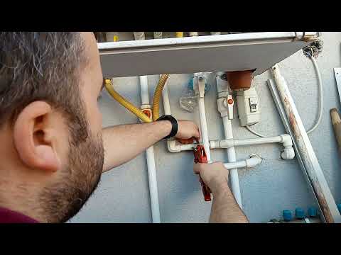 Kombi altı su borusu tamiri #tamir #tesisat