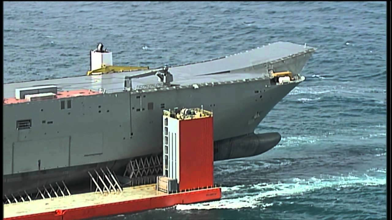 LHD arrival in Port Phillip Bay - YouTube