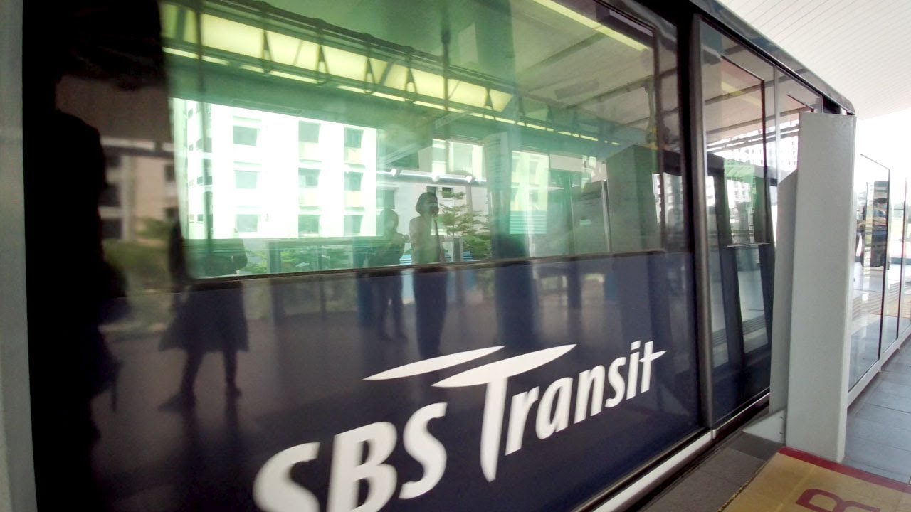 Singapore LRT ride from Rumbia to Compassvale train station - YouTube