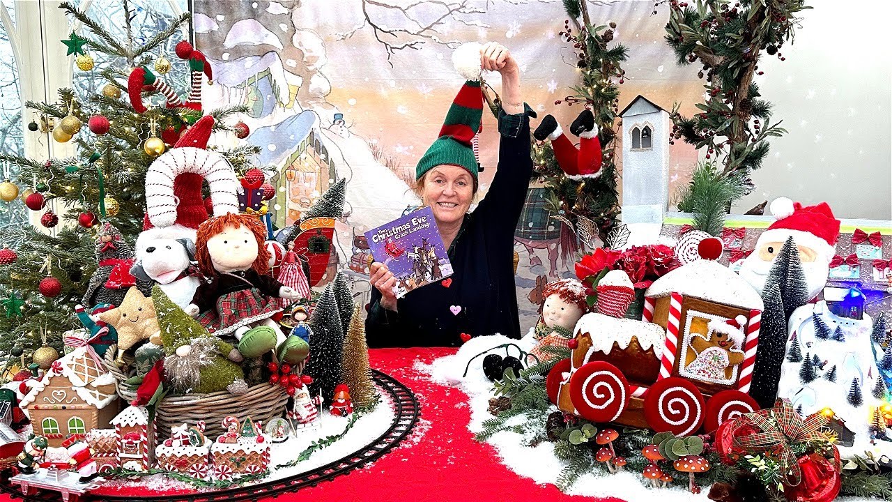 Sarah Ferguson reading The Christmas Eve Crash Landing by John O'Boyle ...