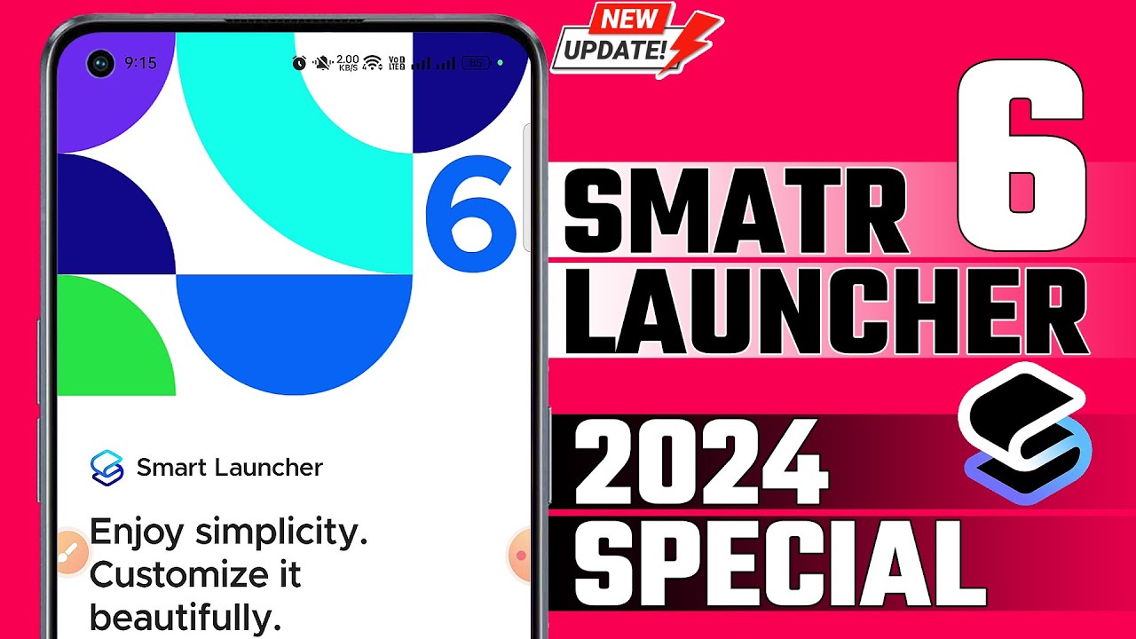Smart Launcher 6 2024 | 2024 Best Launcher App For Android | Smart Launcher 6 Full Tutorial ...