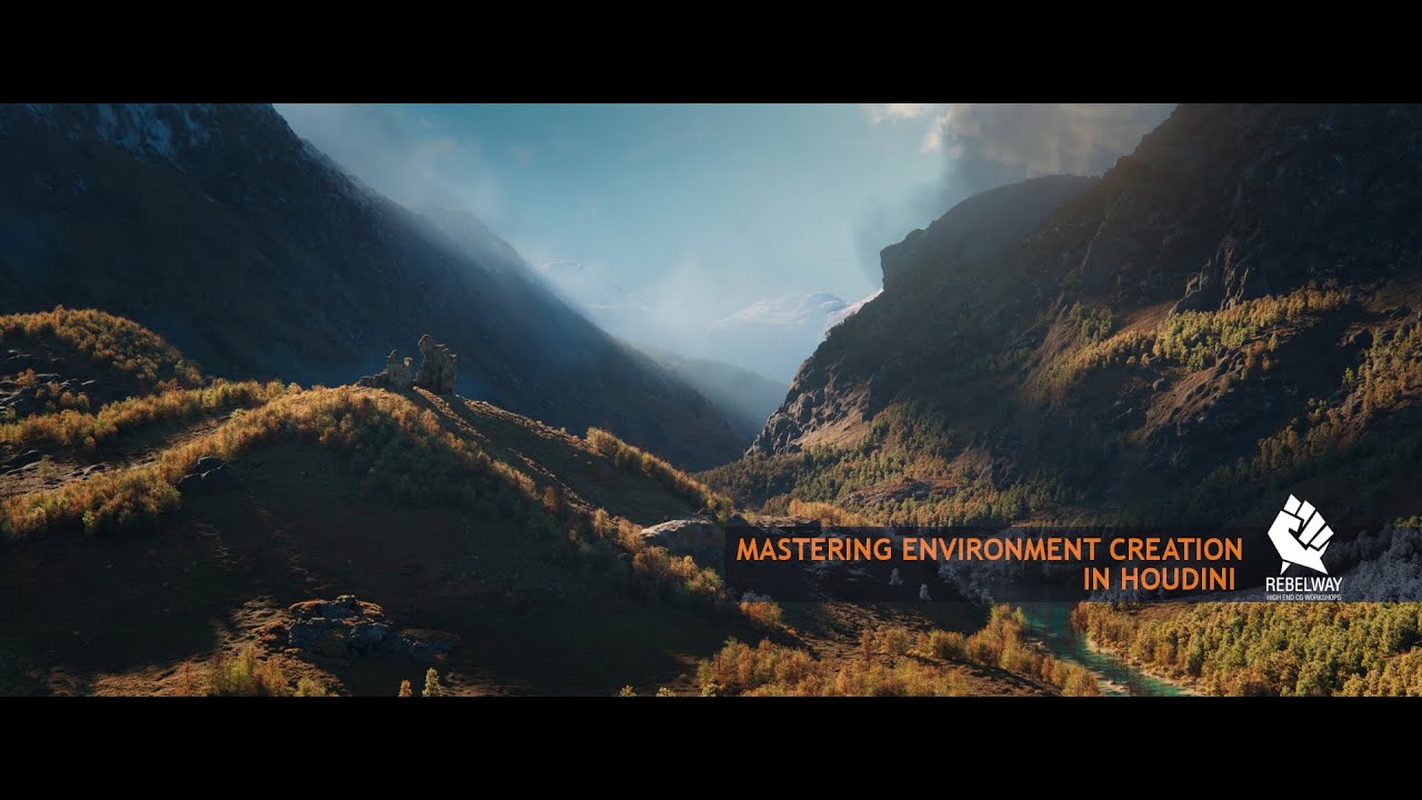 MASTERING ENVIRONMENT CREATION IN HOUDINI - YouTube