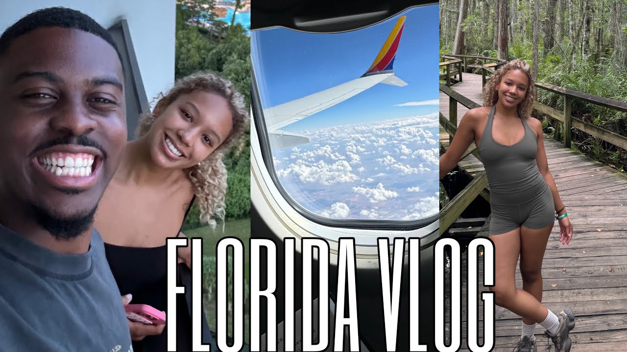 Florida Vlog | Our First Vlog! | Travel | Spend the Day With Us ...