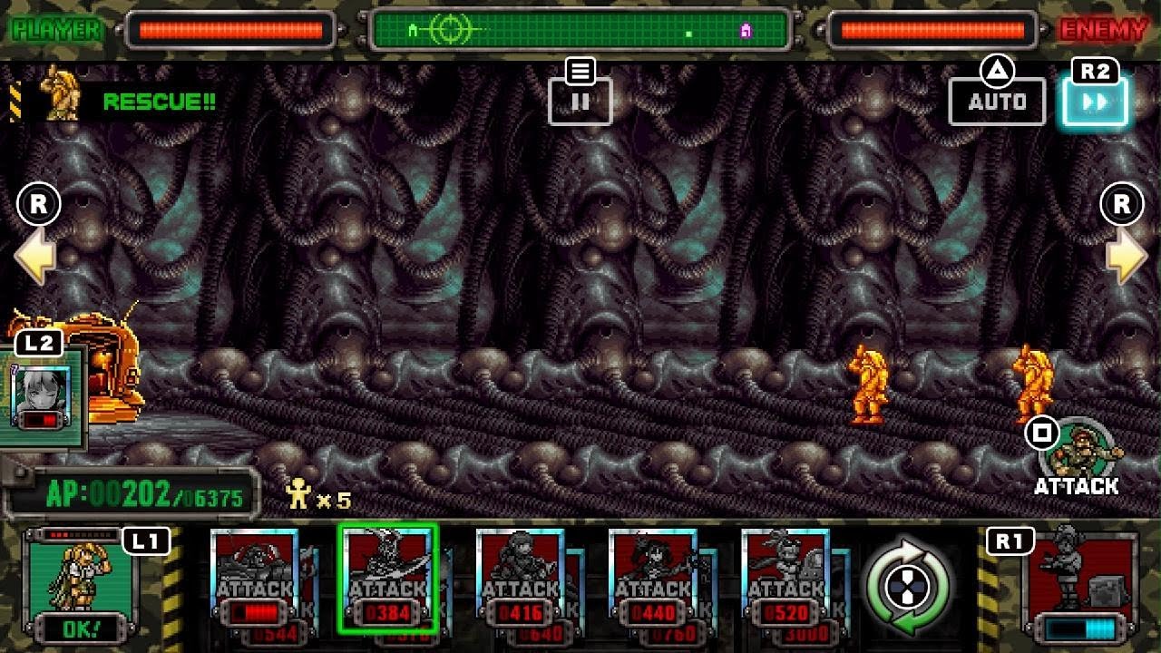 METAL SLUG ATTACK RELOADED - ONLINE #3 Deck Alien - YouTube