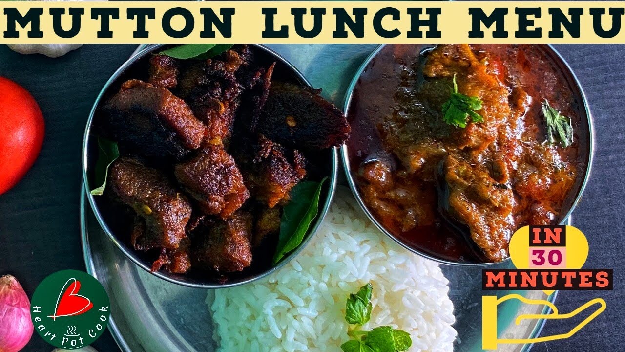 Simple Mutton Lunch Menu - YouTube