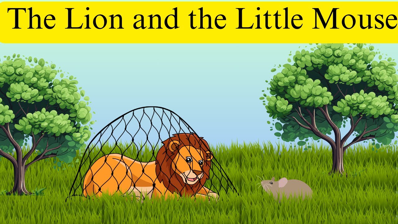The Lion and the Little Mouse (story) l Winkie Binkie - YouTube
