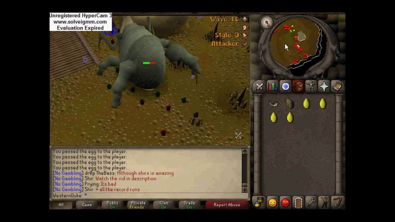 OSRS Leech ba round 18.49 - YouTube