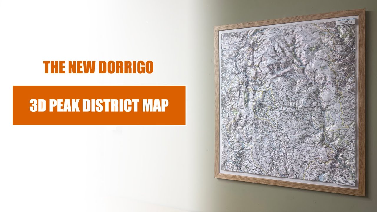 The New Dorrigo 3D Peak District Map - YouTube