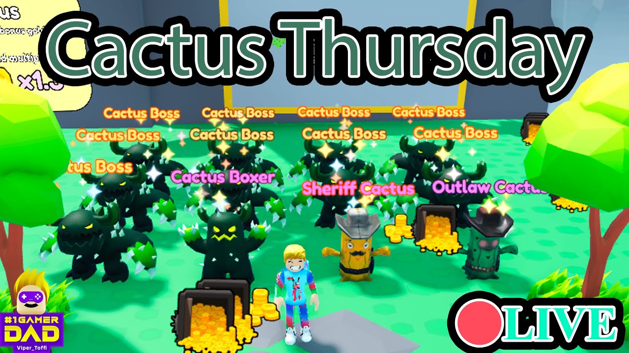 🔴LIVE Cactus Thursday and End Game 2.0 in Collect All Pets in Roblox ...