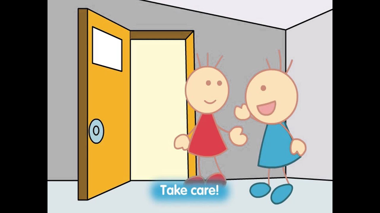 Super Teddy S4E8: Daily English: Bye bye, take care! - YouTube