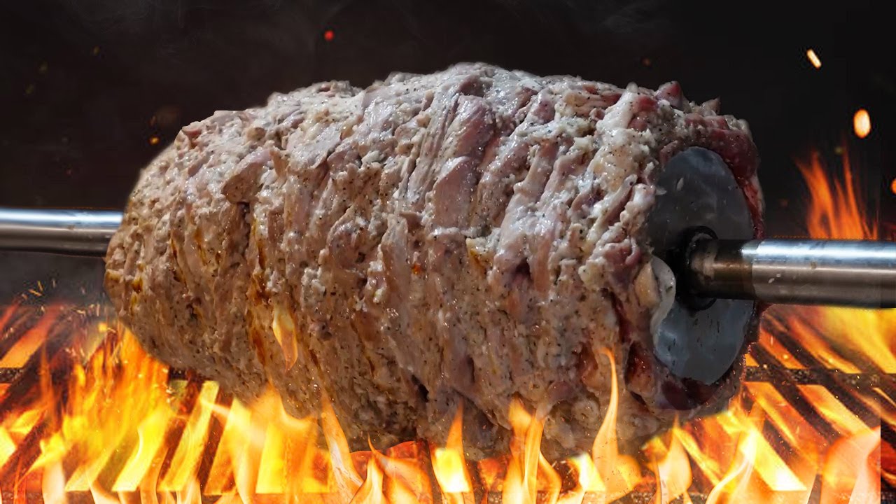 Cag Kebab | Horizontal Shawarma | Juicy Lamb Meat - YouTube