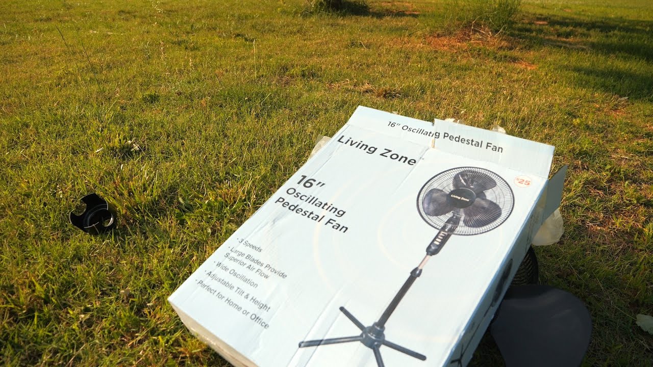 Living Zone Stand Fan Destruction - YouTube