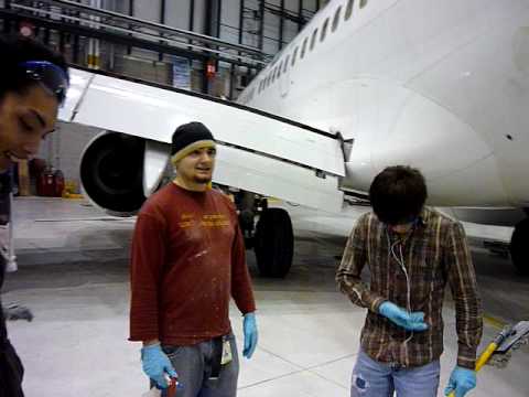 How We Dry Wash Comercial Aircraft Preview - YouTube