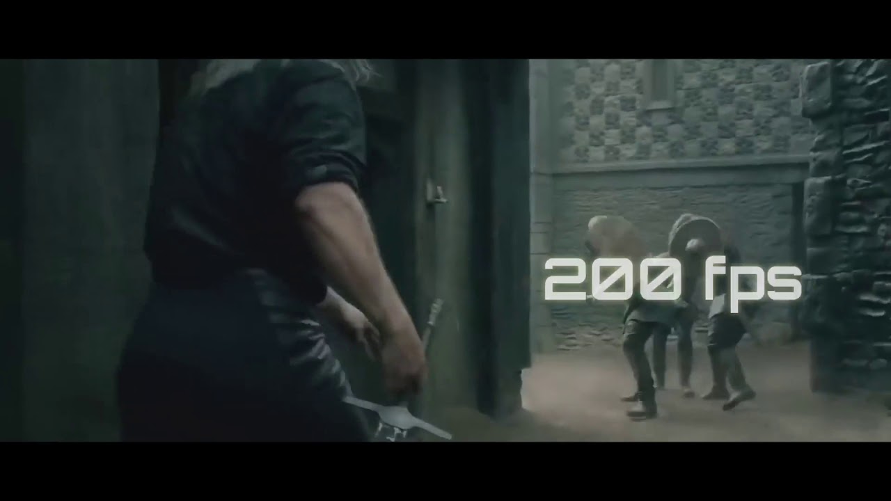 Henry Cavill -The Witcher- Playstation or Xbox? Fight scene - YouTube