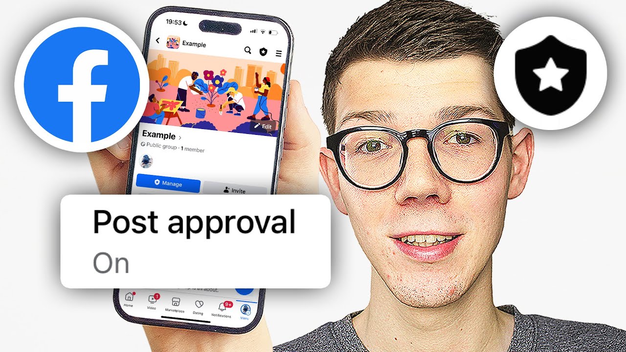 How To Enable Post Approval On Facebook Group - Full Guide - YouTube