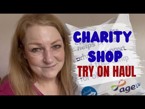 Charity Shop Thrift Clothing Try On Haul