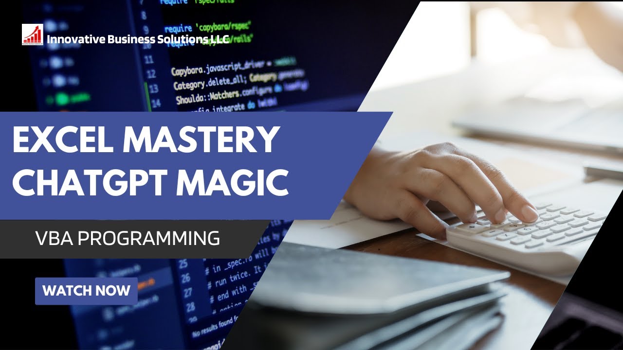 Supercharge Your Excel Skills with ChatGPT Automation! Master Visual ...