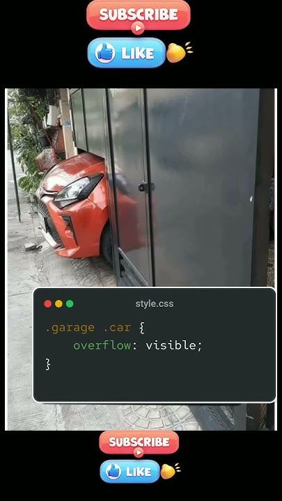 When CSS Overflow Goes Wrong #ai #code #javascript #html #css - YouTube