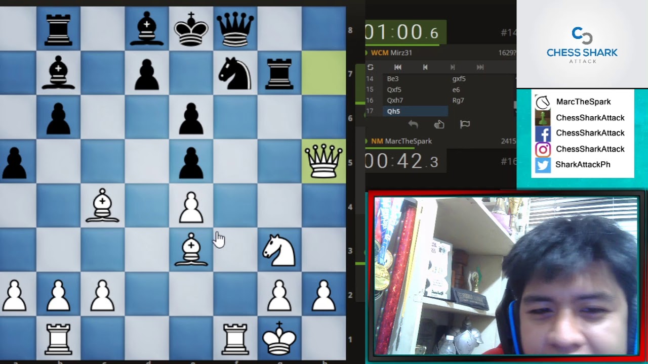 Chess Shark Attack Live Stream - YouTube