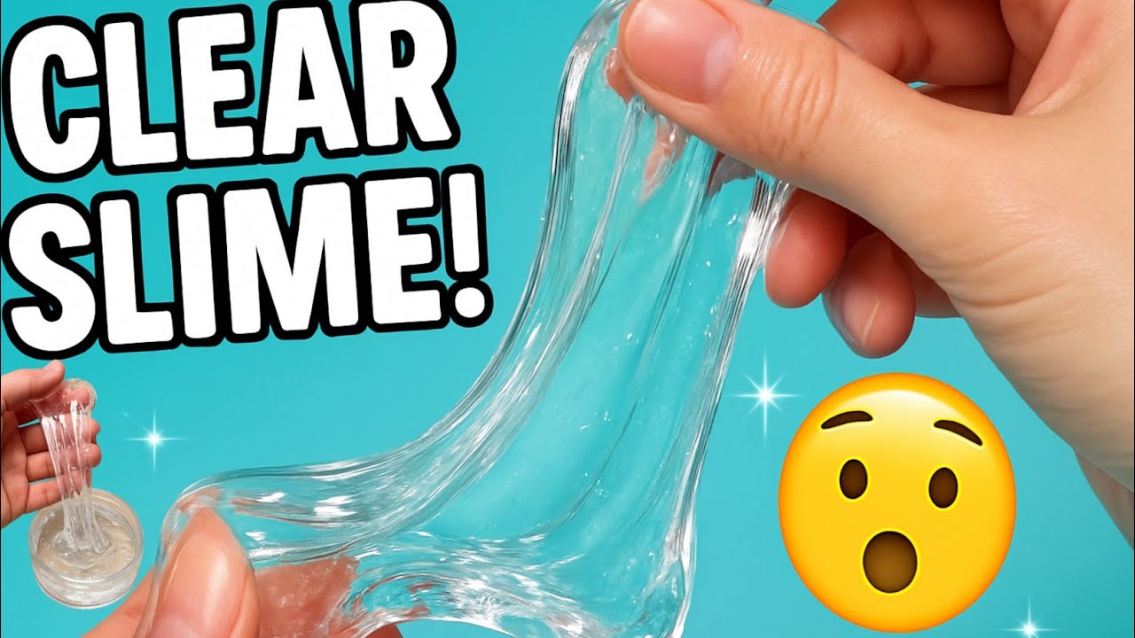 clear slime videos ! how to make clear slime at home ! how to make ...
