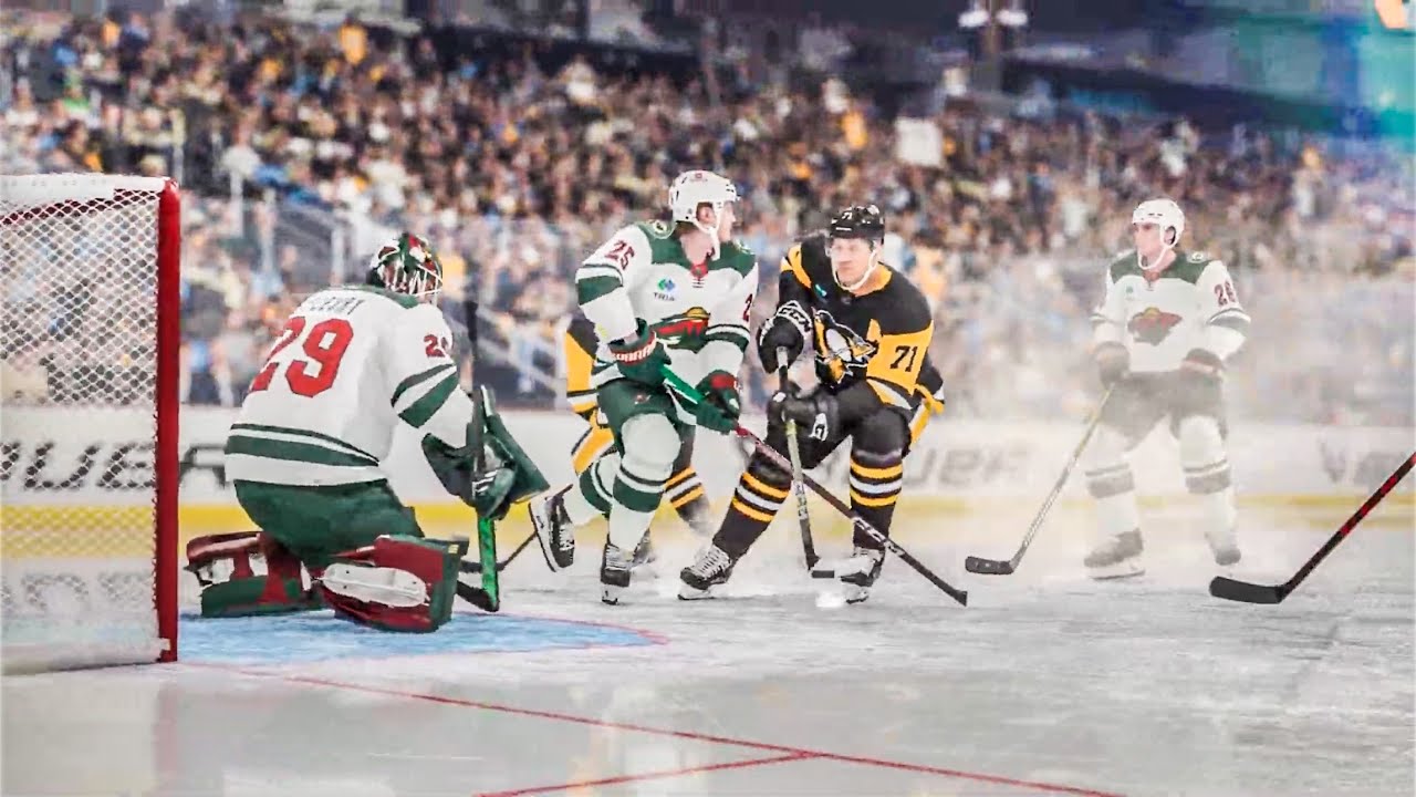 Pittsburgh Penguins vs Minnesota Wild 12/18/2023 NHL 24 Gameplay - YouTube