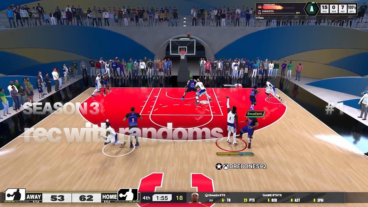 2k rec gameplay with randoms - YouTube