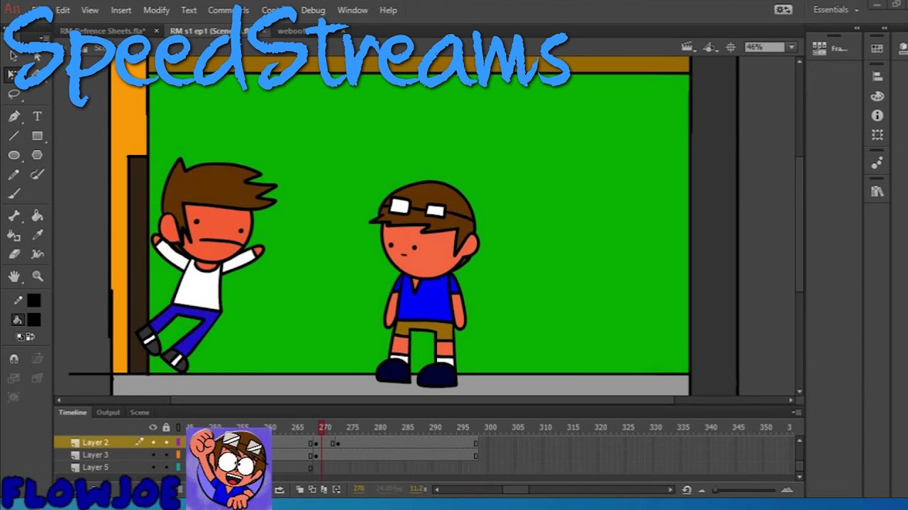 SpeedStream: Animation Time-lapse (Roommates) [4/29/17] - YouTube